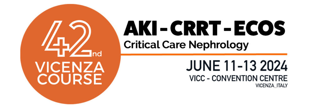 EVENTO CONCLUSO - 42nd Vicenza Course AKI-CRRT-ECOS and Critical Care Nephrology 2024 - New ...